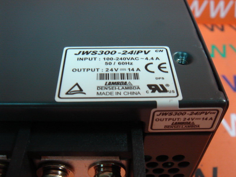 NEMIC-LAMBDA JWS300-24 /PV - 裕益科技自動化設備可程式編碼器PLC分散式控制系統DCS